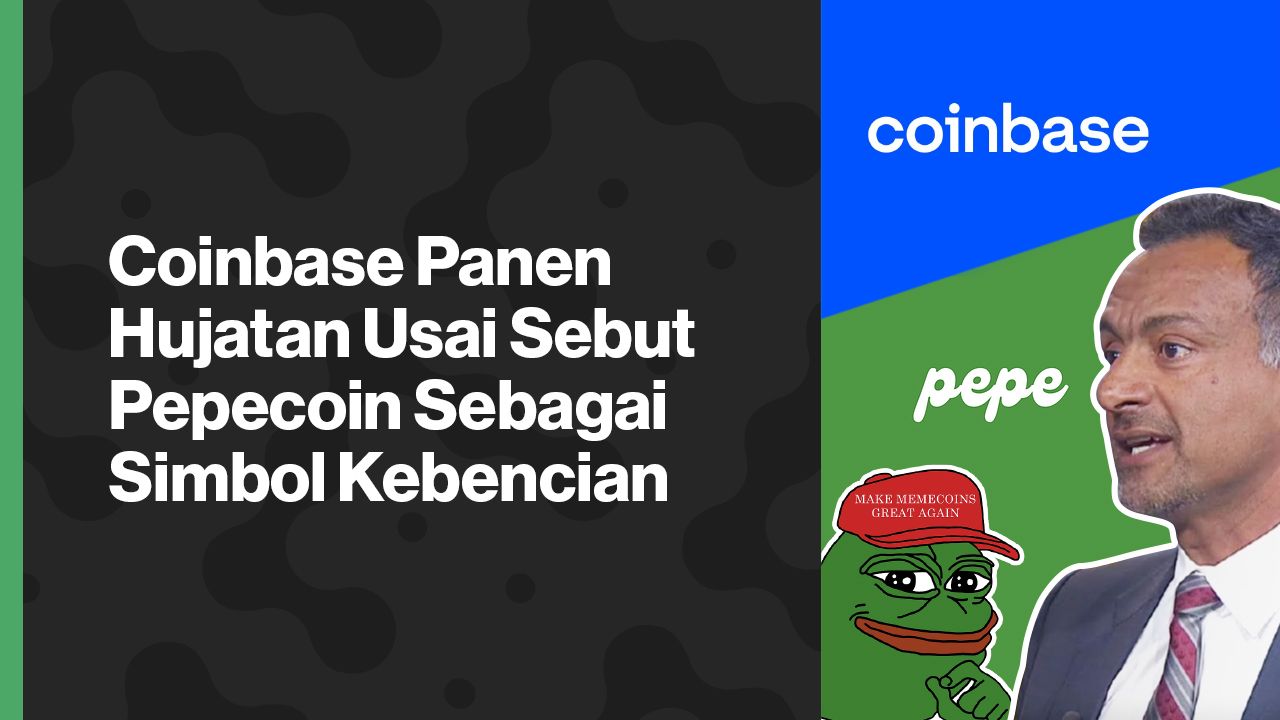 Coinbase Panen Hujatan Usai Sebut Pepecoin Sebagai Simbol Kebencian Coinbase Panen Hujatan Usai Sebut Pepecoin Sebagai Simbol Kebencian